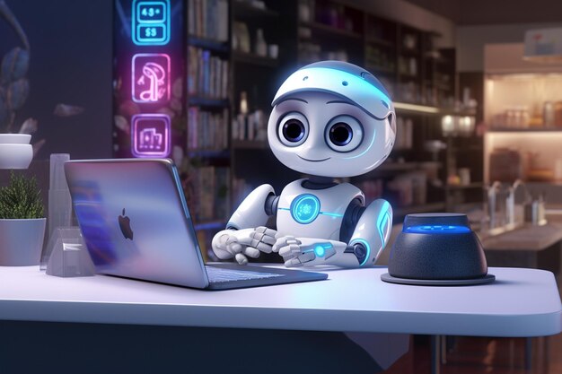 Premium Photo | AIpowered robotic personal assistant managing dail 00045 01 Premium Photo | AIpowered robotic personal assistant managing dail 00045 01