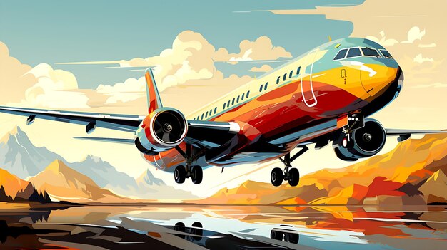 Premium AI Image | Airplane line path route travel vector concept Premium AI Image | Airplane line path route travel vector concept