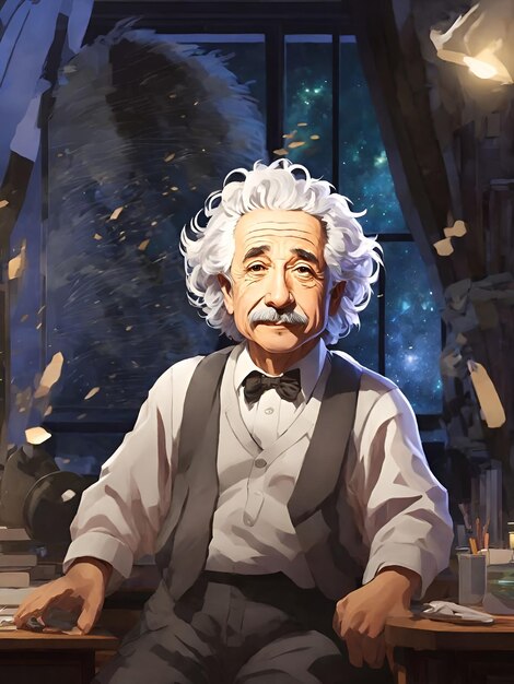 Premium AI Image | Albert Einstein Theoretical physicist Ai Generated Premium AI Image | Albert Einstein Theoretical physicist Ai Generated