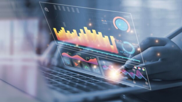 Premium Photo | Algorithm marketing and deep learning of artificial intelligence A programmer ...