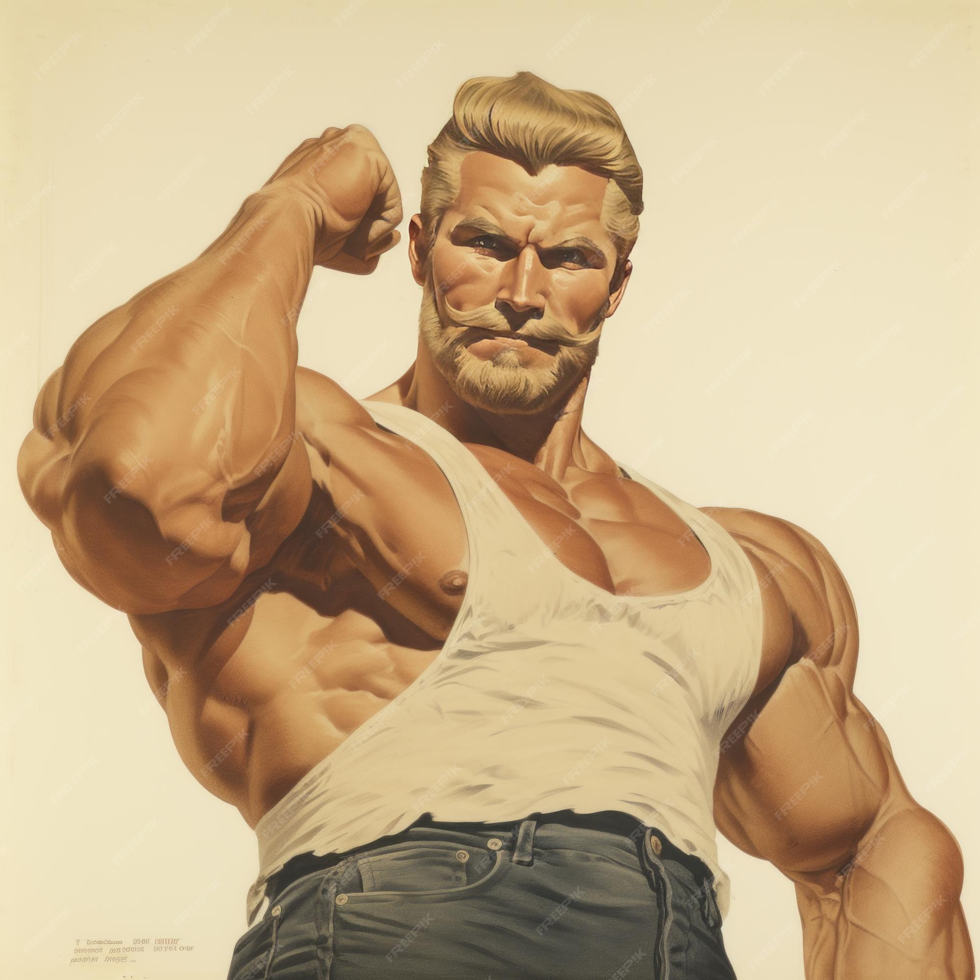 Premium AI Image | The Alluring Aryan Man A Fascinating Visual ... Premium AI Image | The Alluring Aryan Man A Fascinating Visual ...