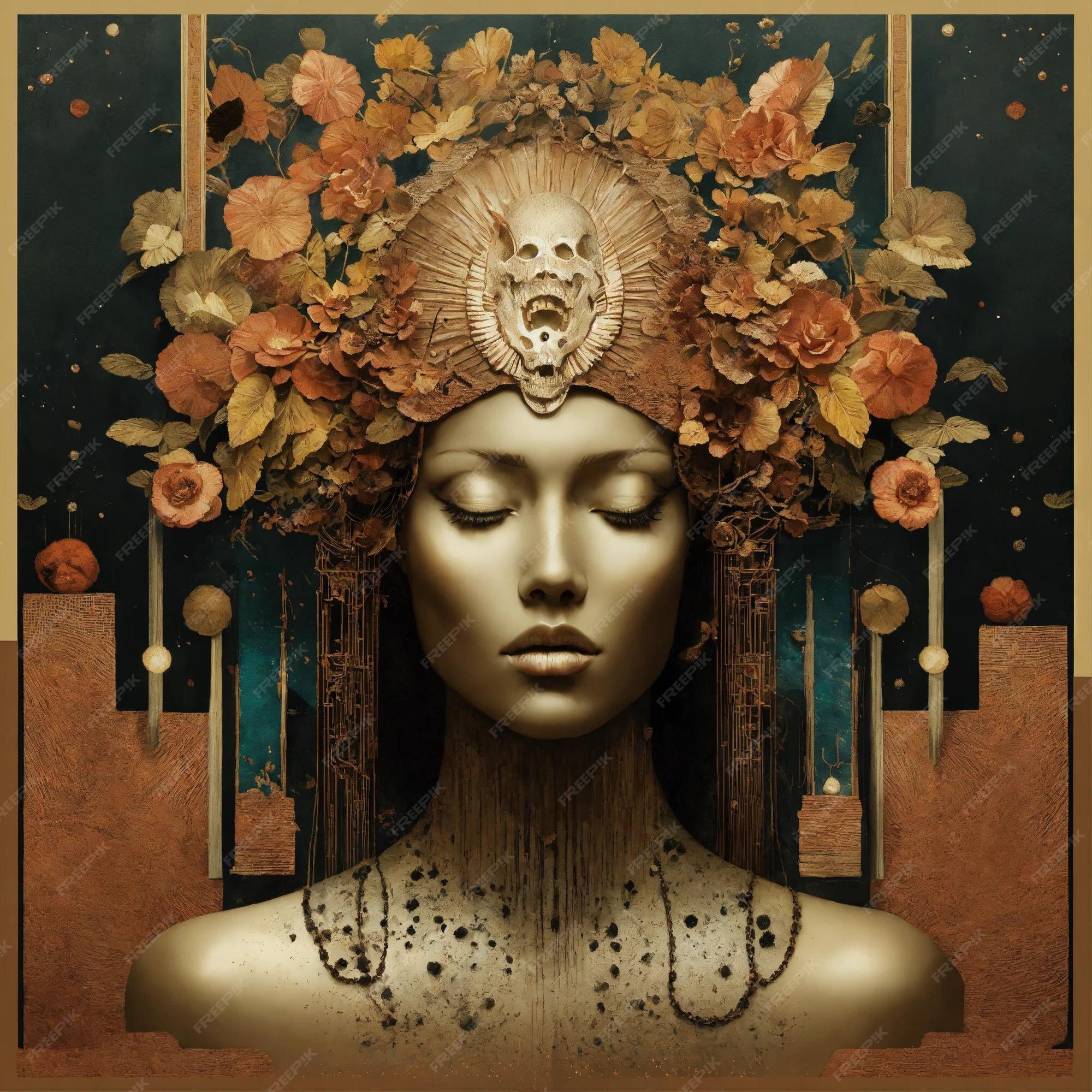 Premium AI Image | alphonse mucha inspiration Premium AI Image | alphonse mucha inspiration