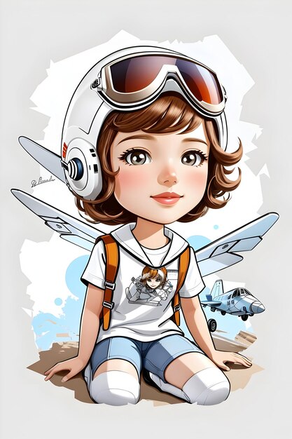Premium AI Image | Amelia Earhart aviation pioneer first woman to fly ... Premium AI Image | Amelia Earhart aviation pioneer first woman to fly ...