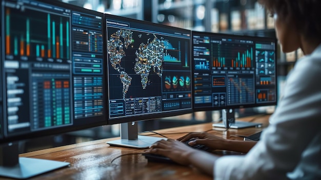 Premium Photo | Analytics of complex data sets data mining artificial intelligence machine ...