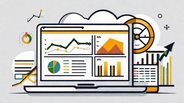 Premium Photo | Analytics and Data Visualization Premium Photo | Analytics and Data Visualization