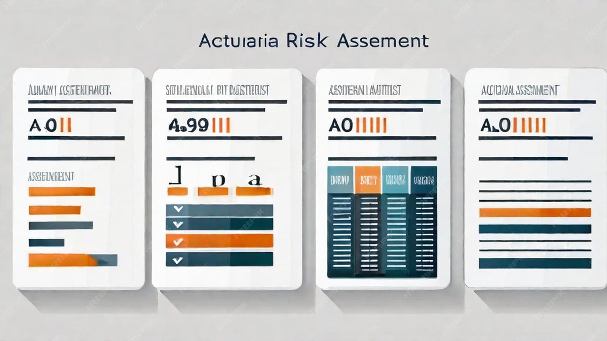 Premium Ai Image Analyzing Actuarial Tables For Risk Assessment