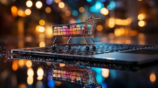 Premium AI Image | Analyzing Ecommerce Data and Analytics Premium AI Image | Analyzing Ecommerce Data and Analytics
