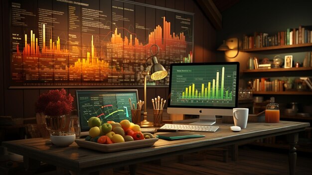 Premium AI Image | Analyzing Ecommerce Data and Analytics Premium AI Image | Analyzing Ecommerce Data and Analytics