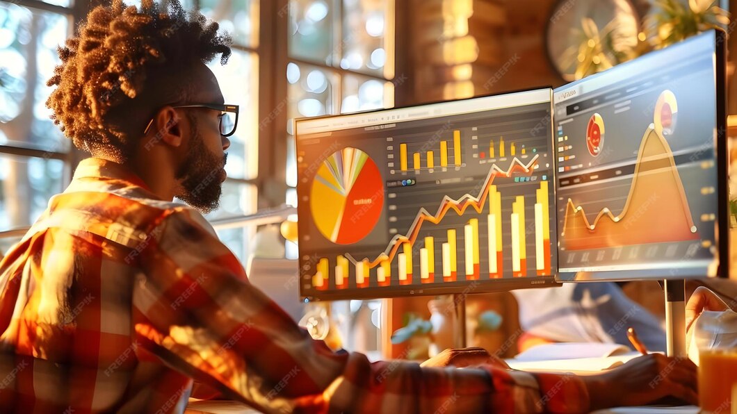 Premium Photo | Analyzing KPI Metrics Using Business Analytics A Data ...