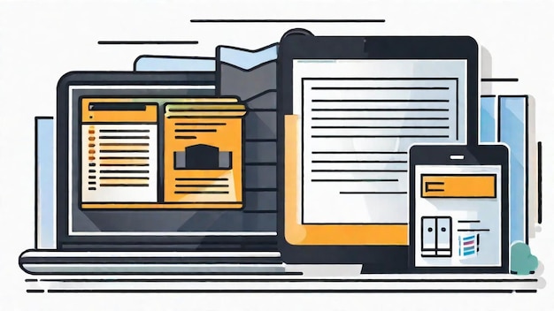 Premium AI Image | Analyzing and Recording Browsing History Premium AI Image | Analyzing and Recording Browsing History