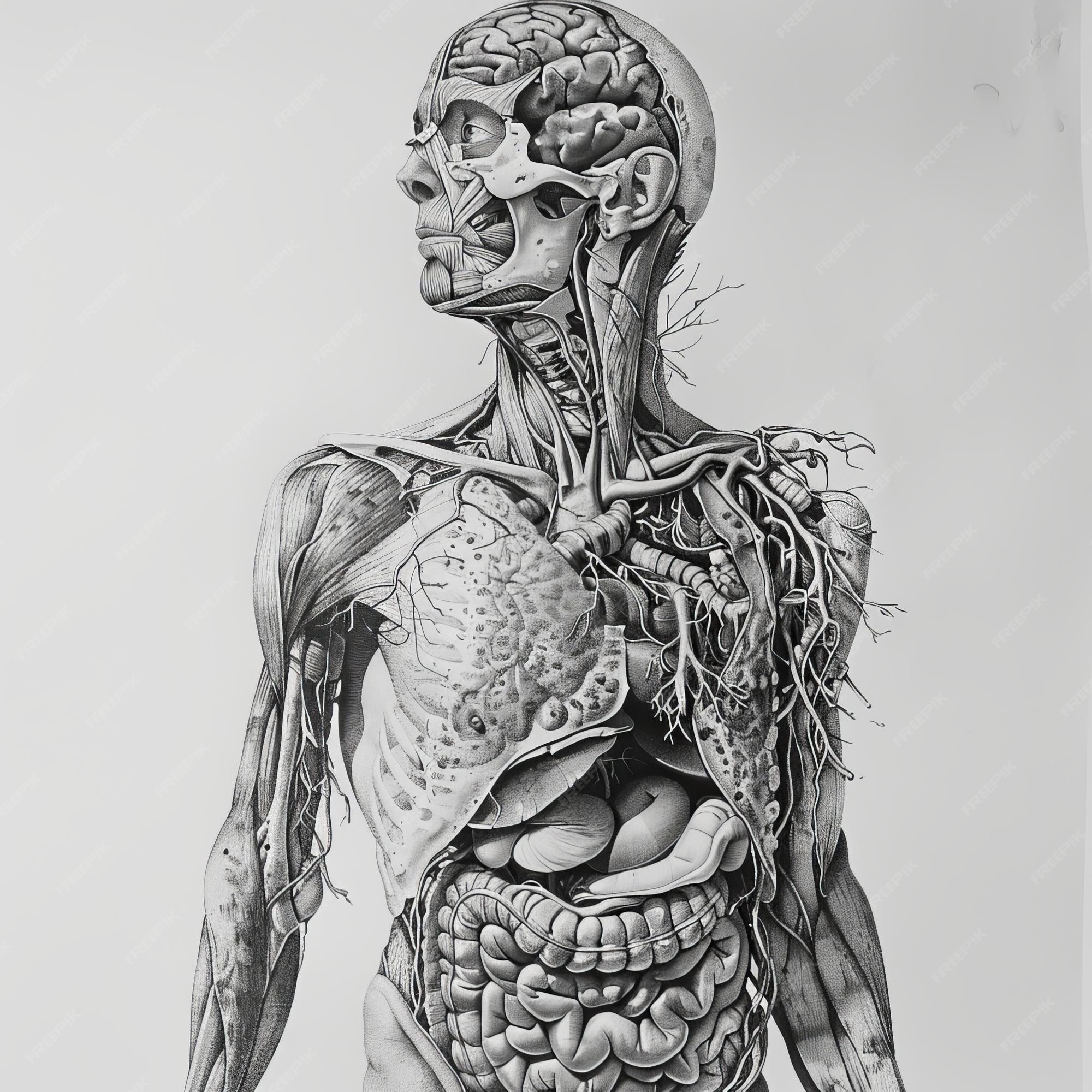 Anatomy of the human body Human anatomy 3D illustration | Premium AI ... Anatomy of the human body Human anatomy 3D illustration | Premium AI ...
