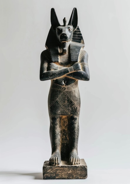 Ancient Egyptian Anubis statue | Premium AI-generated image Ancient Egyptian Anubis statue | Premium AI-generated image