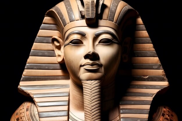 Premium AI Image | Ancient egyptian pharaoh statue Neural network AI ... Premium AI Image | Ancient egyptian pharaoh statue Neural network AI ...