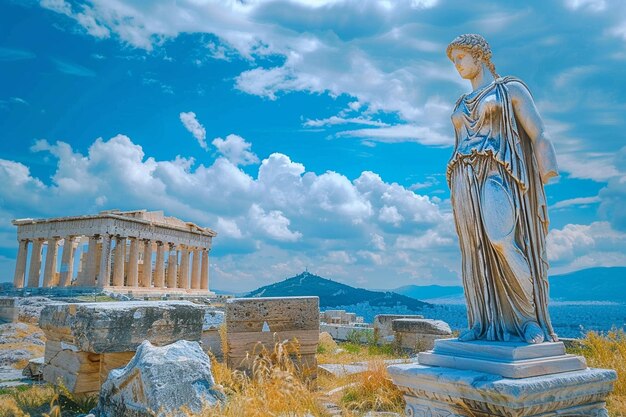 Ancient Greek influences ar generative ai | Premium AI-generated image Ancient Greek influences ar generative ai | Premium AI-generated image