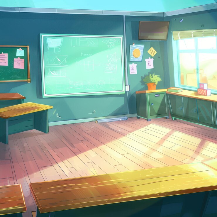 Anime Classroom By Joshuaprojects Premium Ai Generated Image