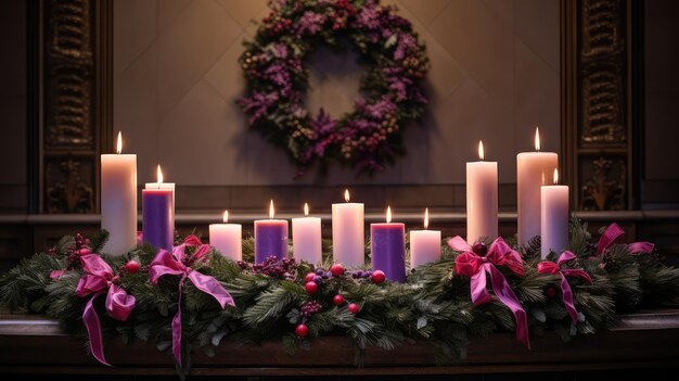 Premium AI Image | Anticipation catholic advent Premium AI Image | Anticipation catholic advent