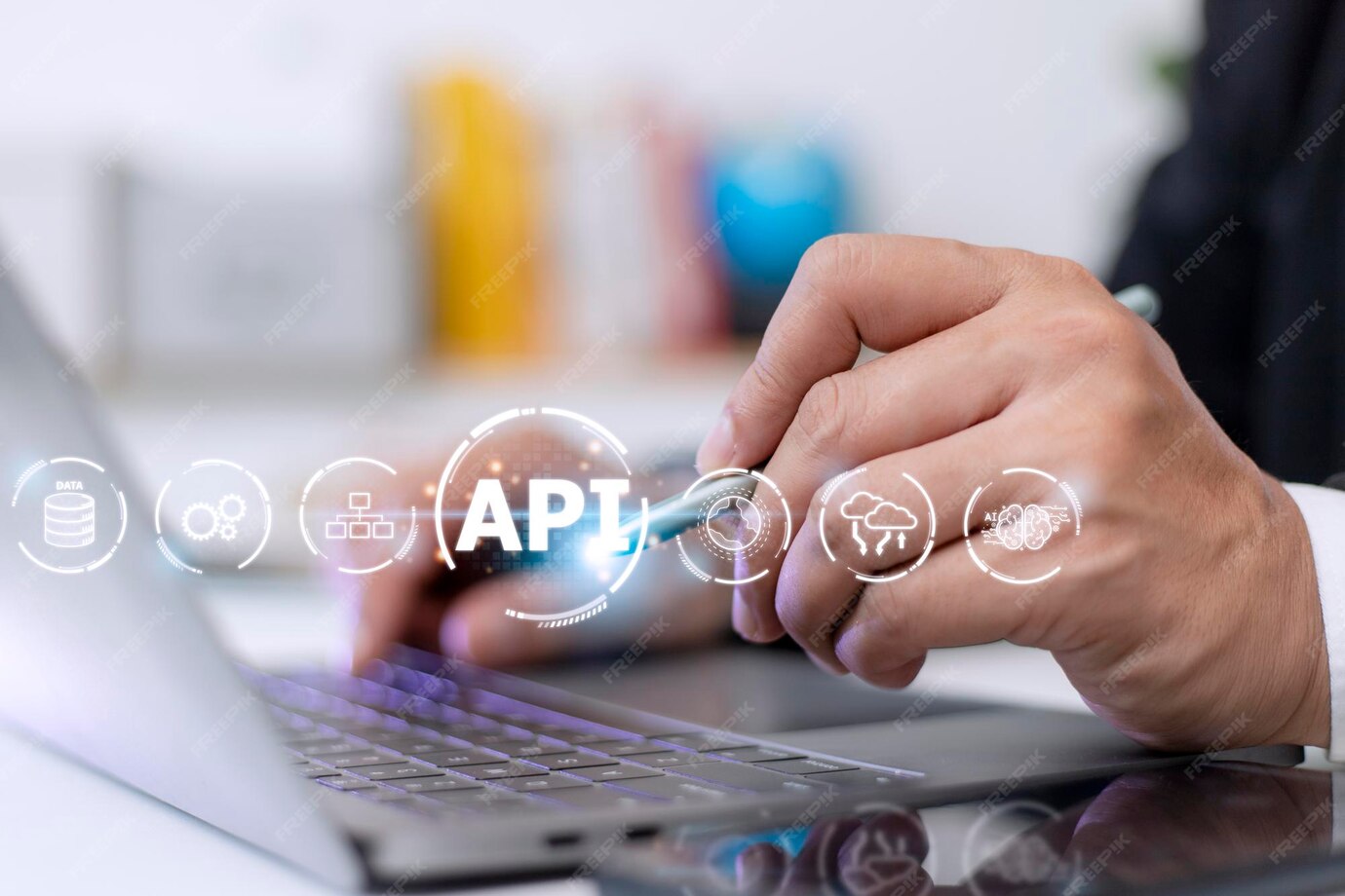 Premium Photo | Api application programming interface software development tool business modern ...