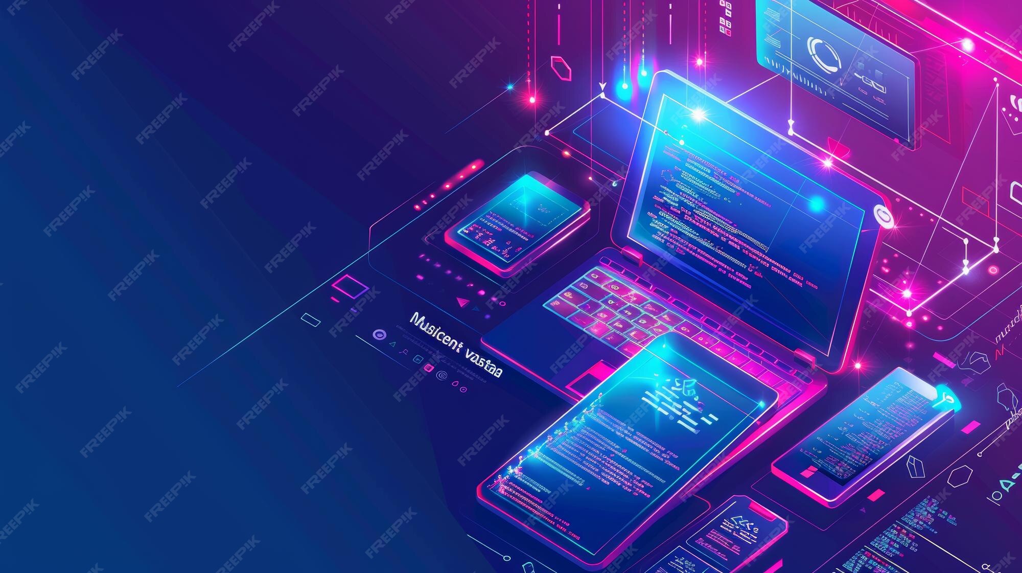 Premium Photo | App dashboard with code and UI elements graph and ...