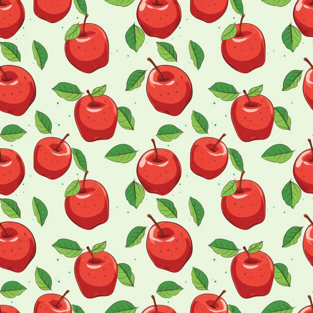 Premium AI Image | Apple textured seamless pattern Premium AI Image | Apple textured seamless pattern