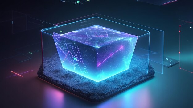 Premium AI Image | Application programming interface hologram Premium AI Image | Application programming interface hologram