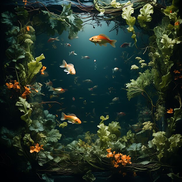 Premium AI Image | Aqua Lake Tranquil Waters Social Media Frame Posts ... Premium AI Image | Aqua Lake Tranquil Waters Social Media Frame Posts ...