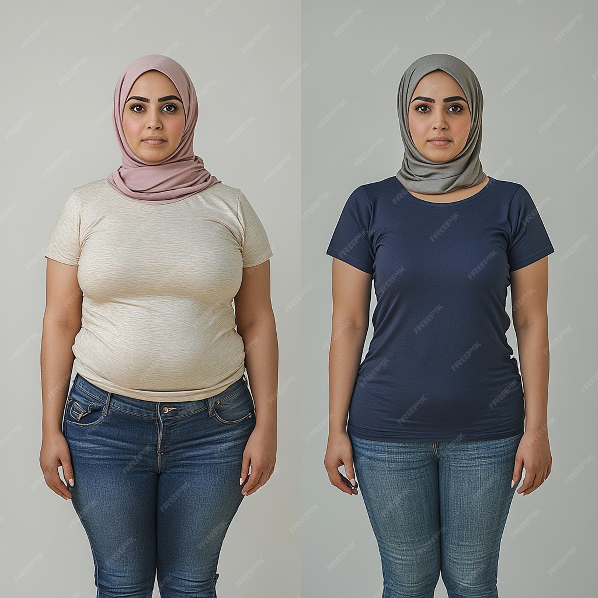 Arabic Womans Weight Loss Journey Before And After From Fat To Fit Incredible Transformation