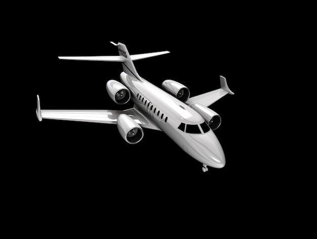 Premium Ai Image Araflane Jet Airplane Flying In The Air With Landing