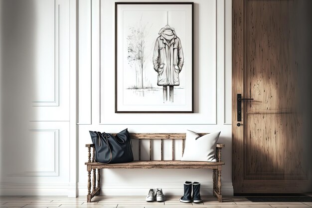 Premium AI Image | Architect interior designer concept hand drawn draft ... Premium AI Image | Architect interior designer concept hand drawn draft ...