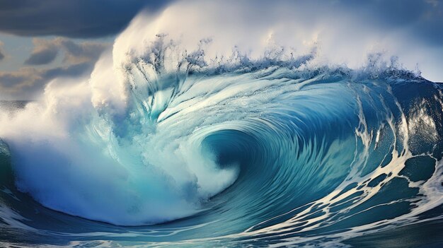 Premium AI Image | Arctic Wave Crashing Premium AI Image | Arctic Wave Crashing