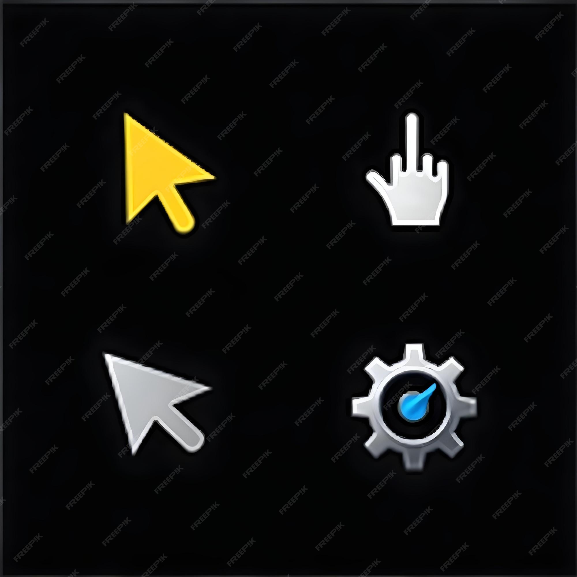 Arrow Cursor Vector Vector Cursor Icon Arrow Pointer Vector Vector Arrow Icon Mouse Cursor Vecto