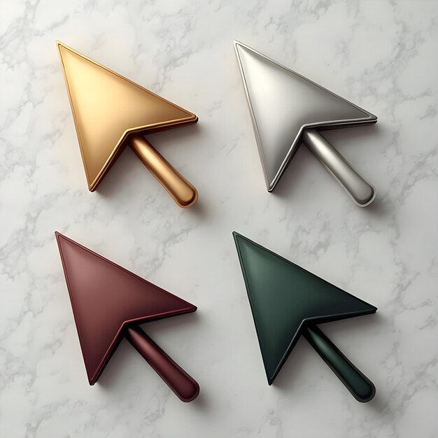 Arrow Cursor Vector Vector Cursor Icon Arrow Pointer Vector Vector Arrow Icon Mouse Cursor Vecto