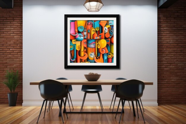 Premium Photo | The Art of Framing Enhancing Canvas Masterpieces Premium Photo | The Art of Framing Enhancing Canvas Masterpieces
