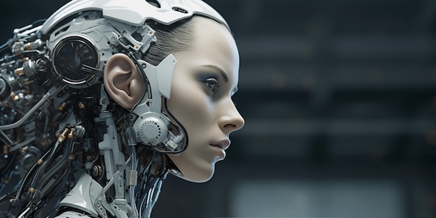 Artificial Intelligence backgroundGlow of Technology Digital Life of ...