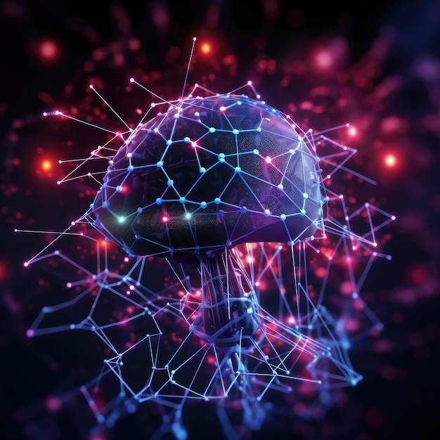 Premium AI Image | Artificial intelligence brain illustration Neural ... Premium AI Image | Artificial intelligence brain illustration Neural ...