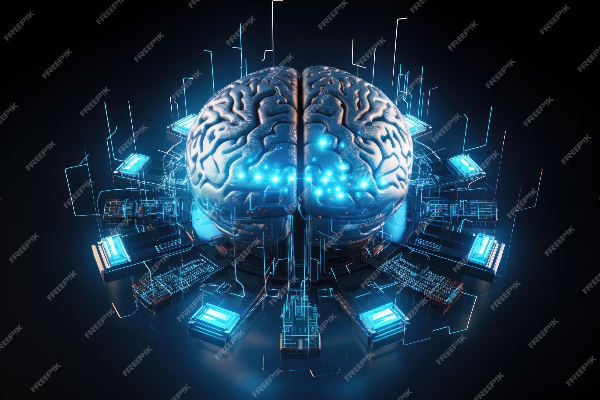 Premium AI Image | Artificial intelligence brain nervous system science ... Premium AI Image | Artificial intelligence brain nervous system science ...