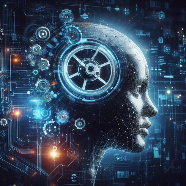 Premium AI Image | Artificial Intelligence Technology Machine Learning ... Premium AI Image | Artificial Intelligence Technology Machine Learning ...