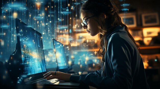Premium AI Image | Artificial Intelligence Training Premium AI Image | Artificial Intelligence Training