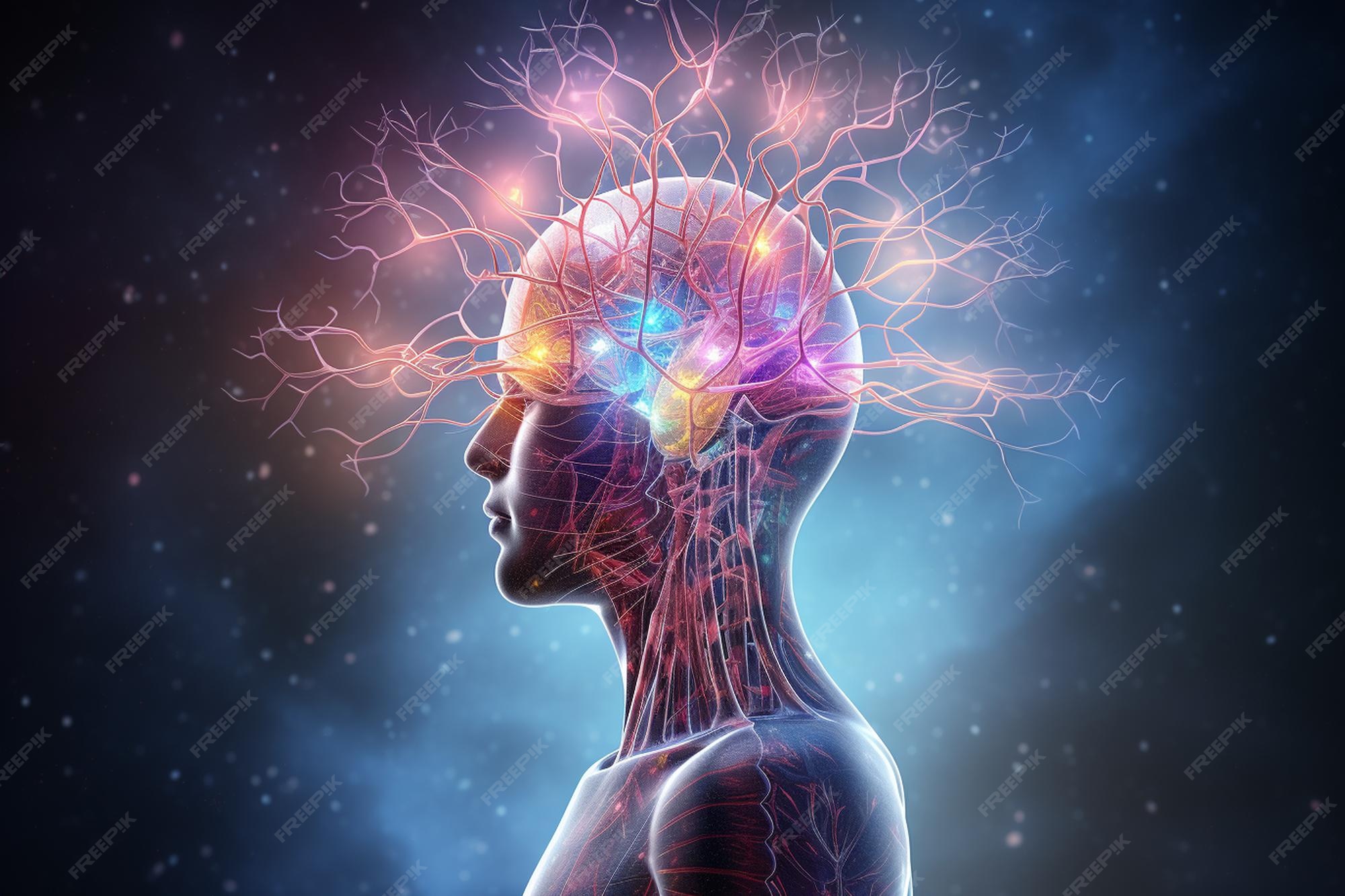 Premium Photo | Artificial Powering of the Human Brains Nervous System ... Premium Photo | Artificial Powering of the Human Brains Nervous System ...