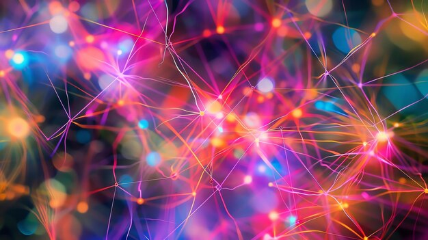 Artistic rendering of a neural network | Premium AI-generated image Artistic rendering of a neural network | Premium AI-generated image
