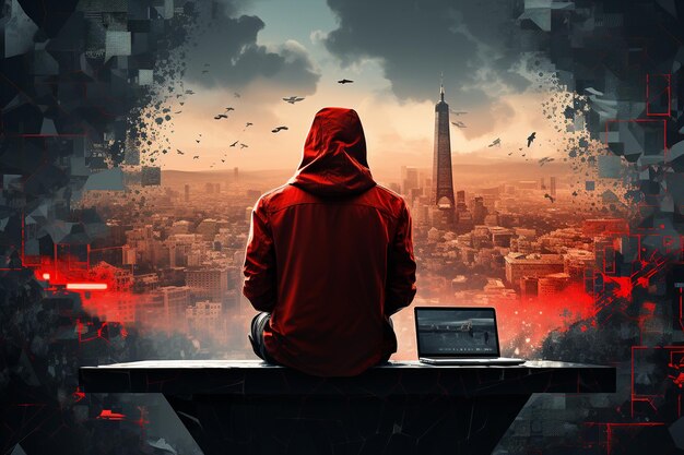 Premium AI Image | Artistic Representation of Cybersecurity Computer ... Premium AI Image | Artistic Representation of Cybersecurity Computer ...