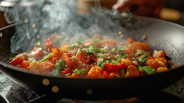 Premium Photo | Asian style cooking produces steaming mixed Vegetable ... Premium Photo | Asian style cooking produces steaming mixed Vegetable ...