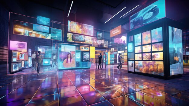Premium AI Image | Augmented Brilliance Retail Reinvented Premium AI Image | Augmented Brilliance Retail Reinvented