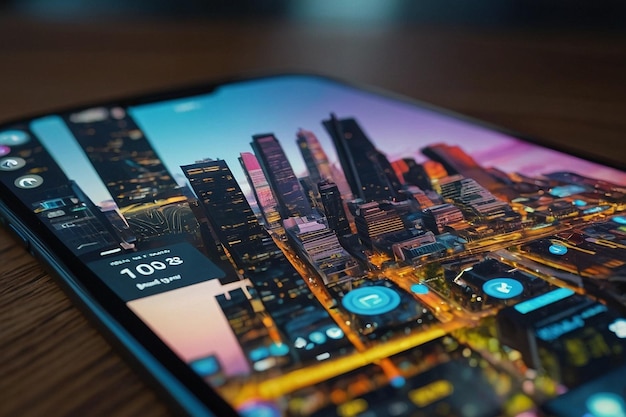 Augmented reality application | Premium AI-generated image Augmented reality application | Premium AI-generated image
