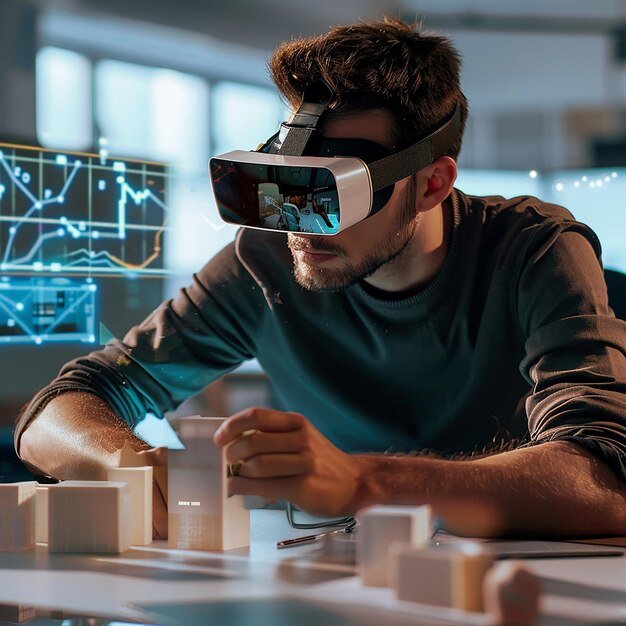 Augmented Reality Developer Creating Interactive Experiences | Premium ... Augmented Reality Developer Creating Interactive Experiences | Premium ...
