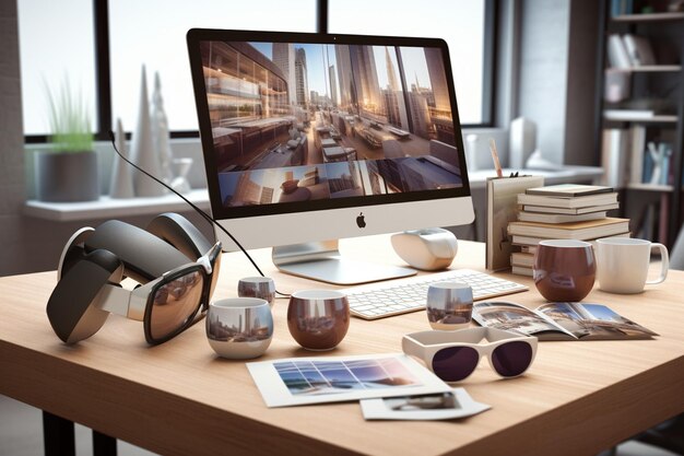 Premium Photo | Augmented reality glasses mockup design Premium Photo | Augmented reality glasses mockup design