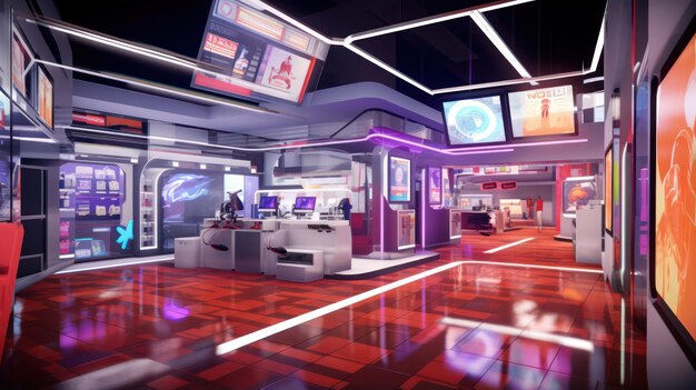 Premium AI Image | Augmented Shopping Bliss Unleashed Premium AI Image | Augmented Shopping Bliss Unleashed