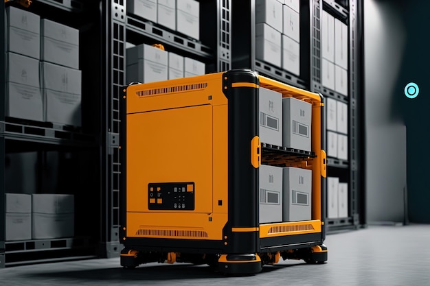 Premium AI Image | Automated logistics for warehouses appropriate rack ... Premium AI Image | Automated logistics for warehouses appropriate rack ...