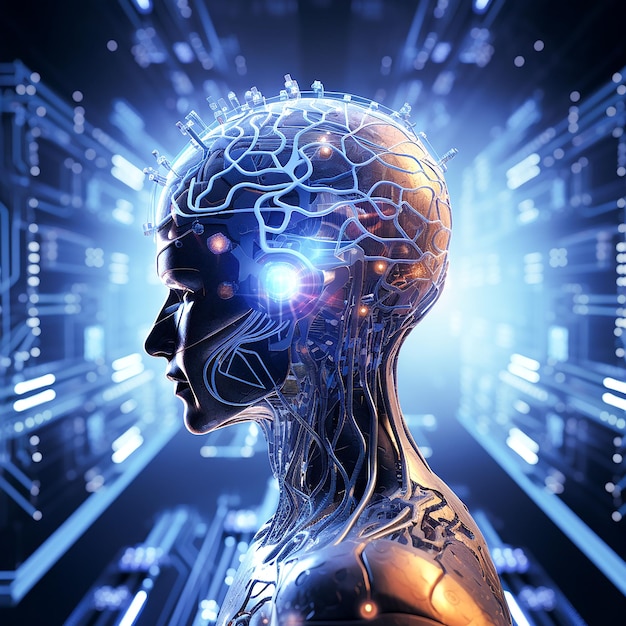 Premium AI Image | automation data analytic with robot and digital ... Premium AI Image | automation data analytic with robot and digital ...