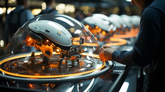 Premium AI Image | Automation and robotics Technologies Premium AI Image | Automation and robotics Technologies