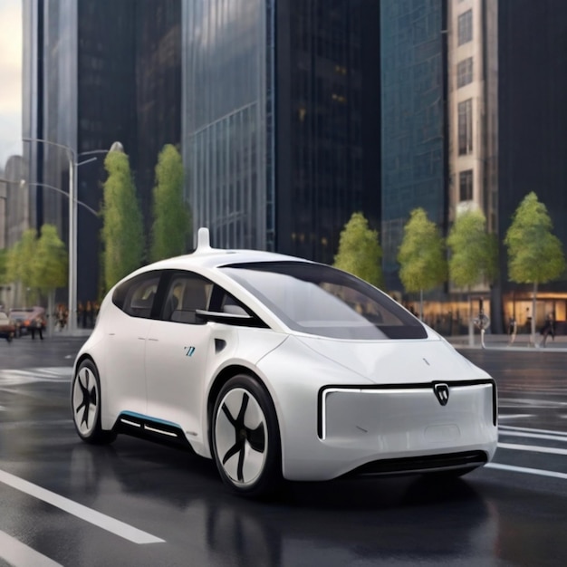Premium Photo | Autonomous vehicles navigating urban landscapes ... Premium Photo | Autonomous vehicles navigating urban landscapes ...